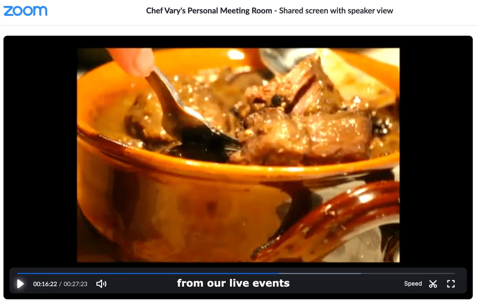 Brunelleschi, Dome and Peposo stew | Chef Vary