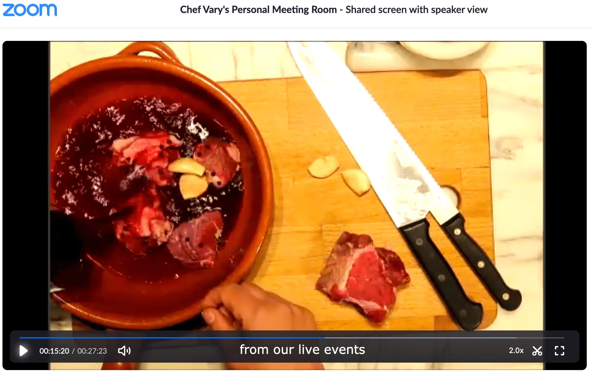 Brunelleschi, Dome and Peposo stew | Chef Vary